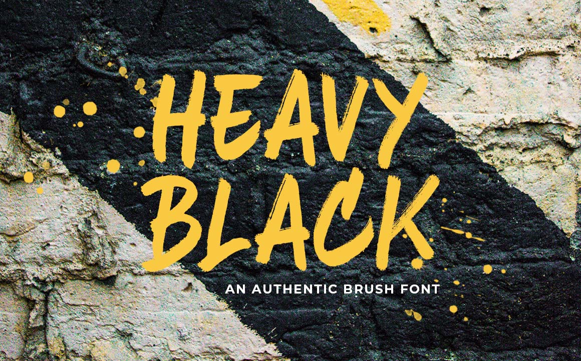 Download Heavy Black font | dafonttop.com