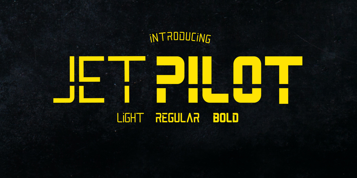 Download Jet Pilot font | dafonttop.com