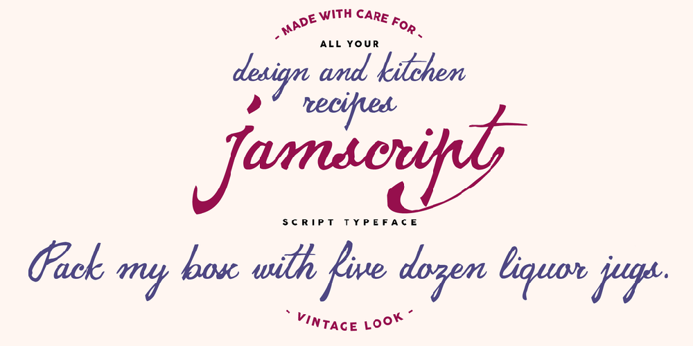 Download Jamscript font | dafonttop.com