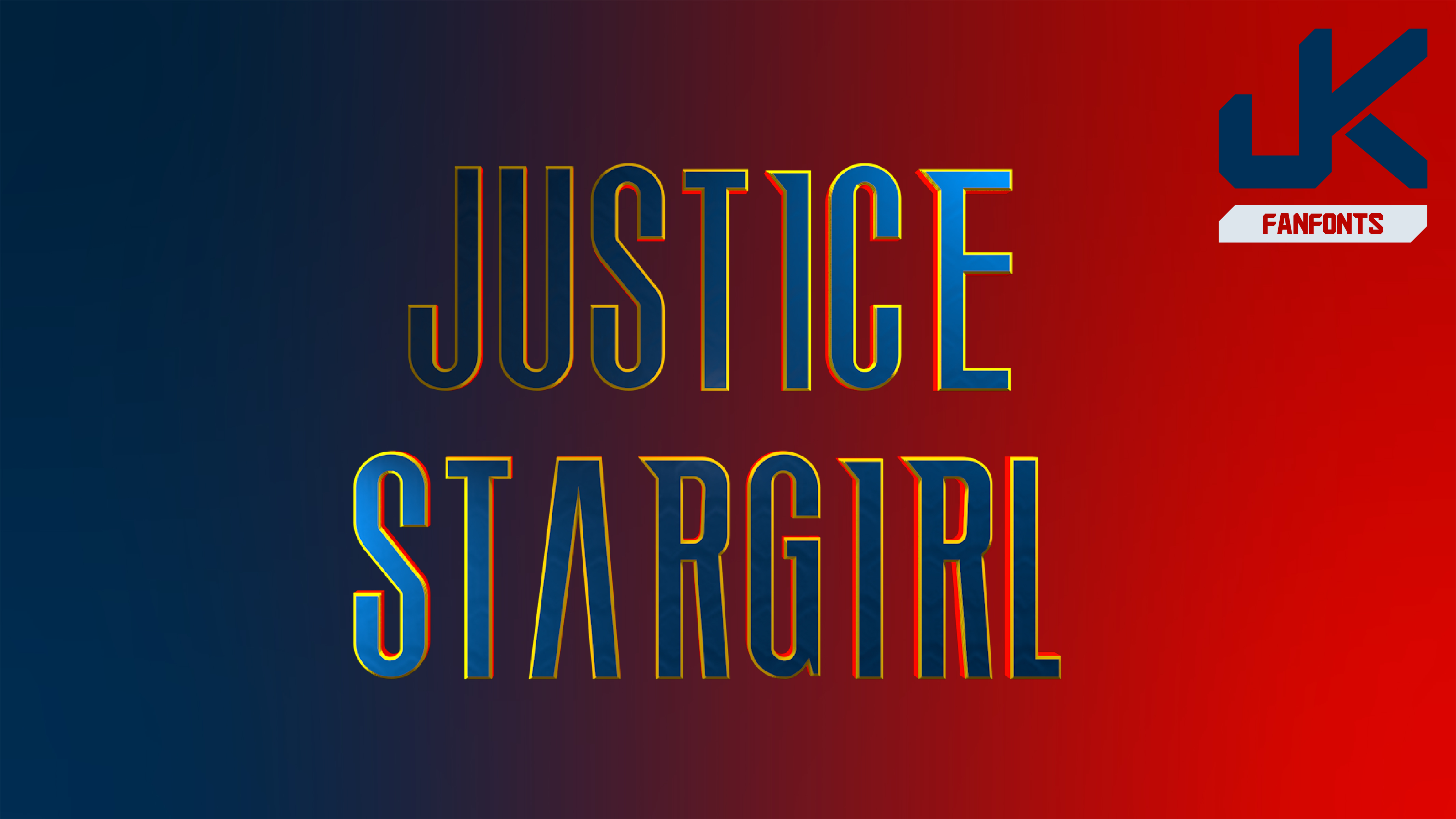 Download Justice Stargirl DEMO font | dafonttop.com