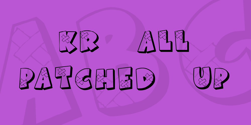Download KR All Patched Up font | dafonttop.com