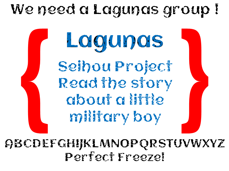 Download Lagunas font | dafonttop.com