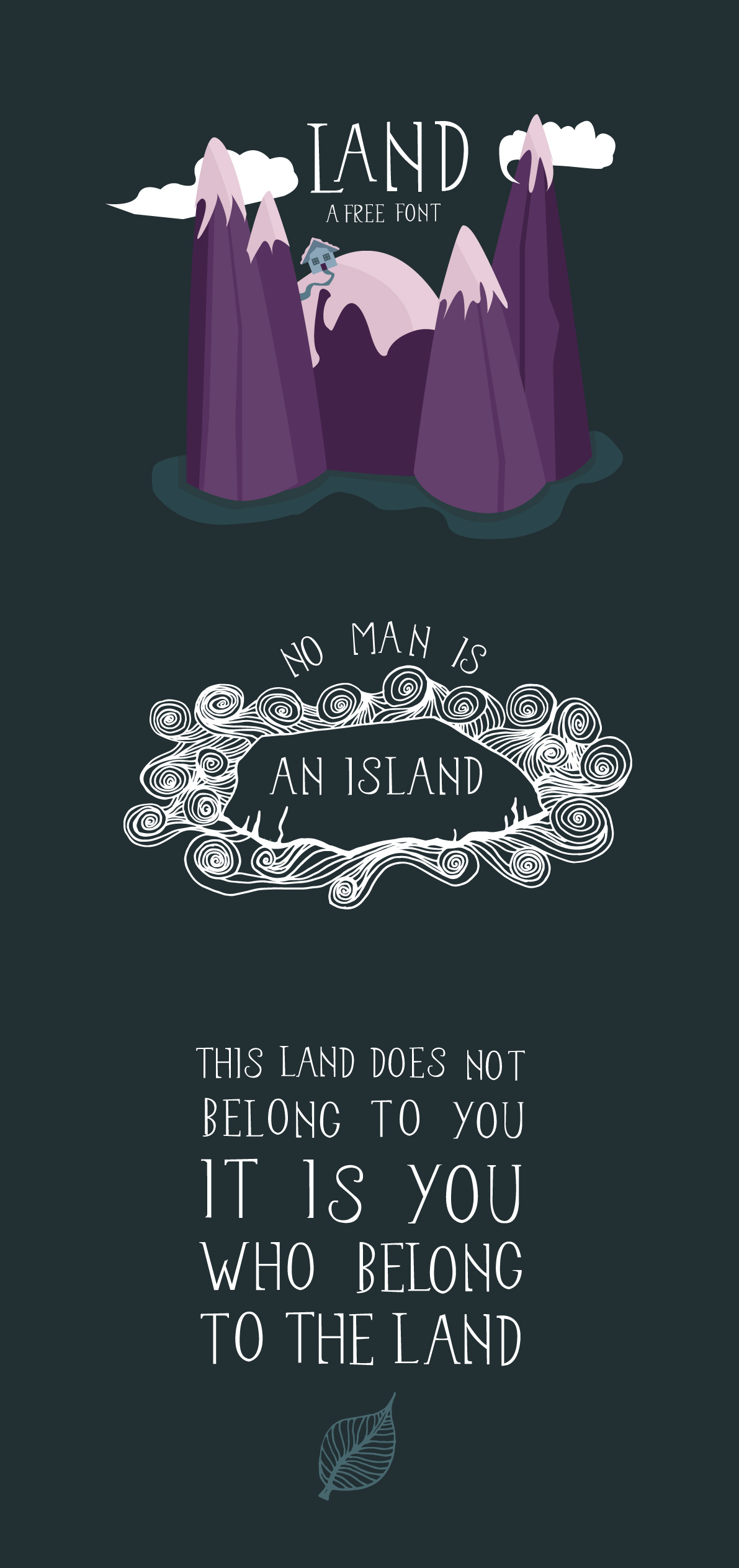 Download Land font | dafonttop.com