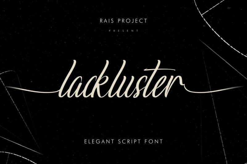 Download Lackluster Demo font | dafonttop.com