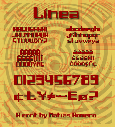 Download Linea font | dafonttop.com