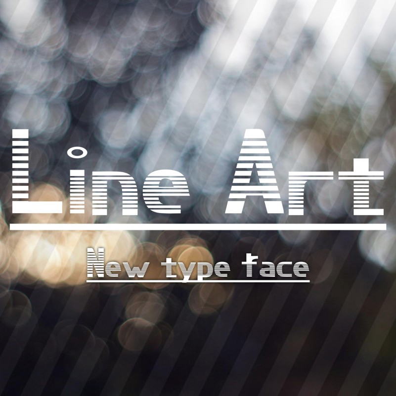 Download Line Art font | dafonttop.com