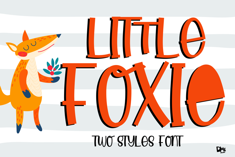 Download Little Foxie font | dafonttop.com