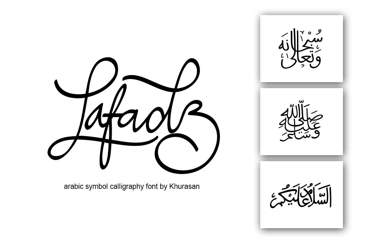 Download Lafadz font | dafonttop.com