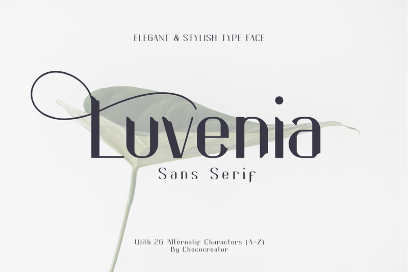 Download Luvenia font | dafonttop.com