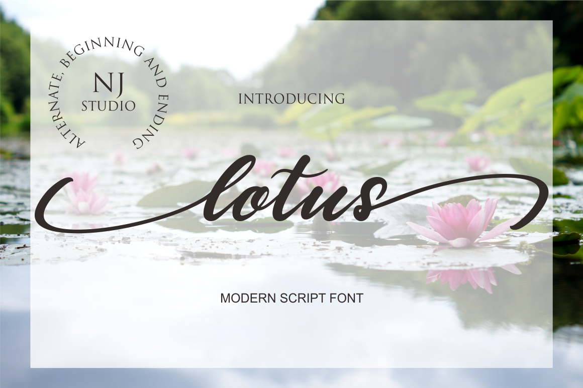 Download lotus font | dafonttop.com