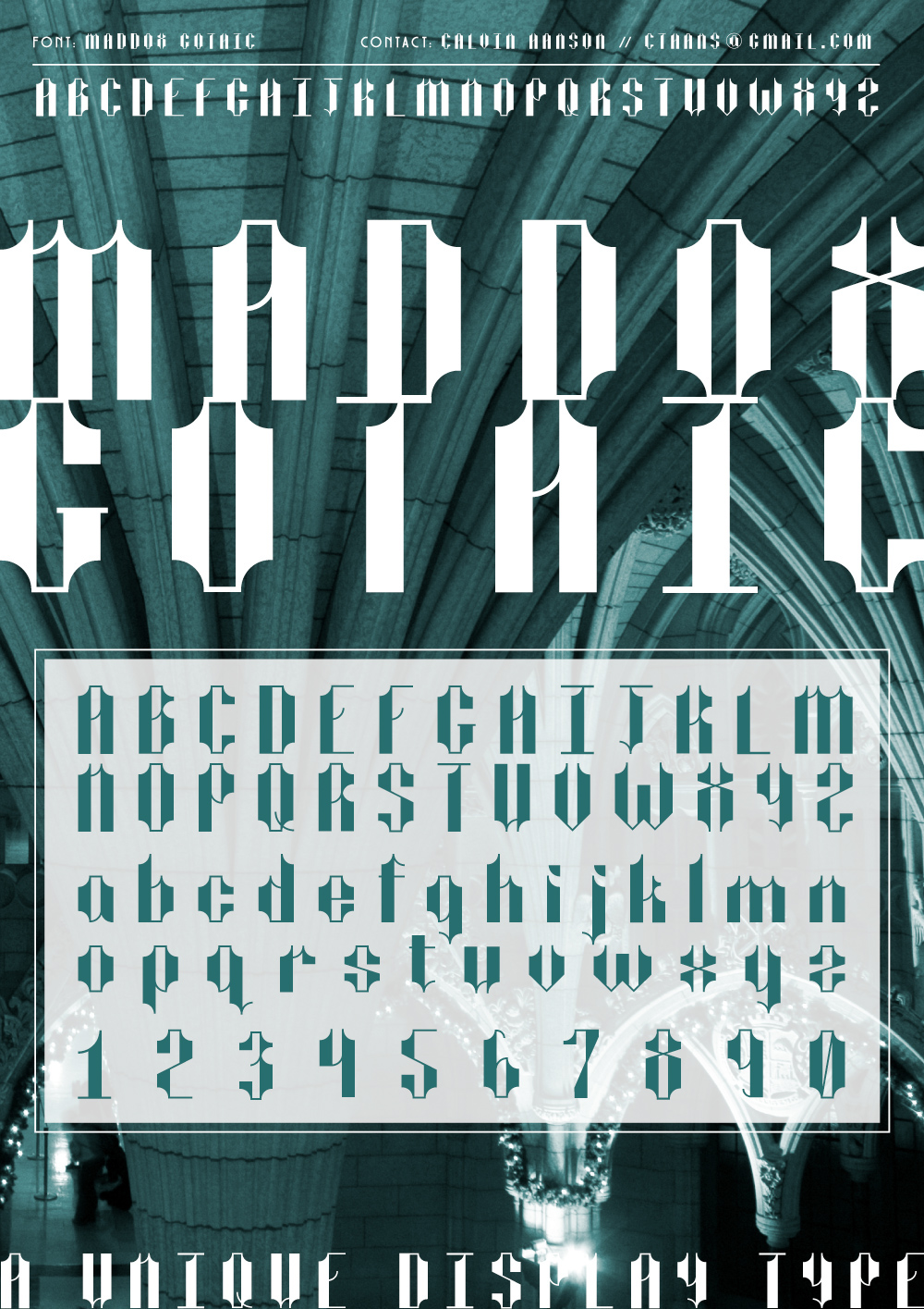 Download Maddox Gothic font | dafonttop.com