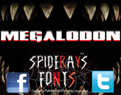 Download MEGALODON font | dafonttop.com