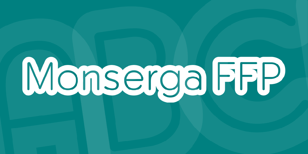 Download Monserga FFP font | dafonttop.com
