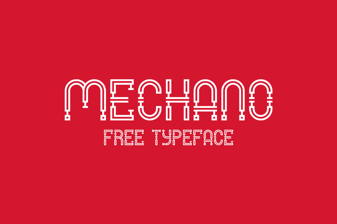 Download MECHANO font | dafonttop.com