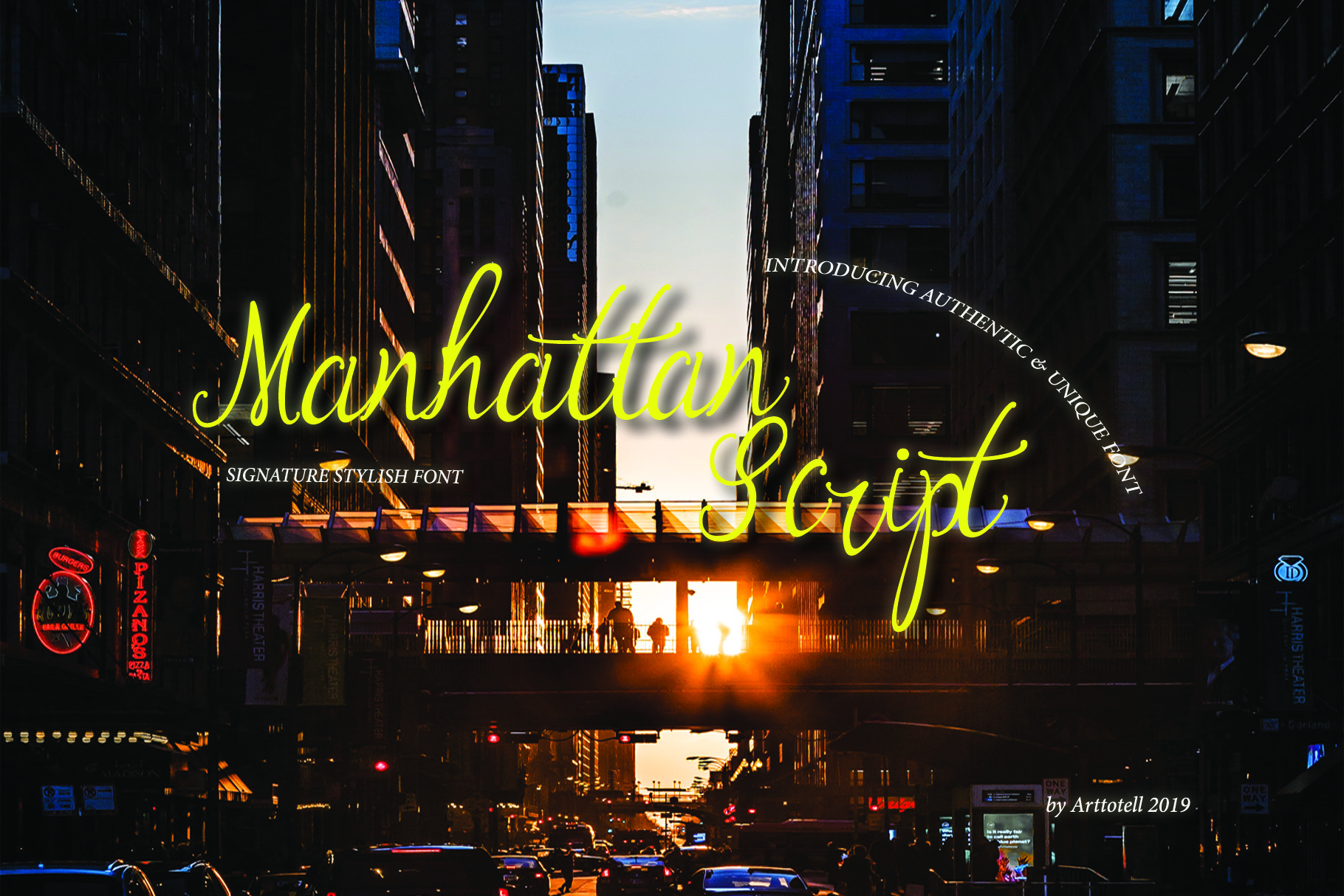 Download Manhattan Script font | dafonttop.com