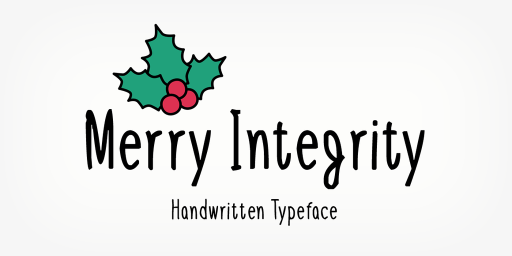 Download Merry Integrity font | dafonttop.com