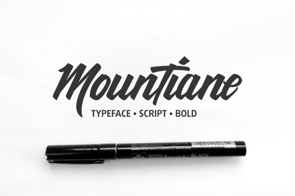 Download ADL MounTiane font | dafonttop.com