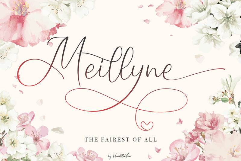 Download Meillyne calligraphy font | dafonttop.com