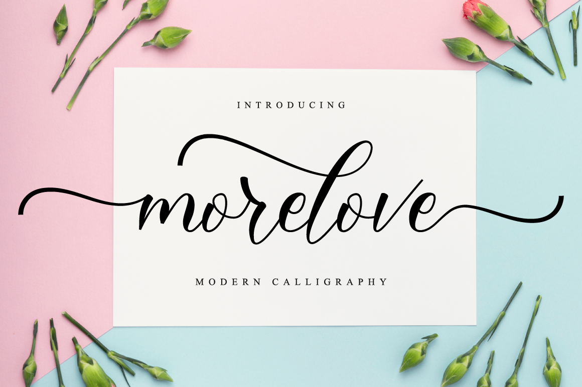 Download Morelove font | dafonttop.com