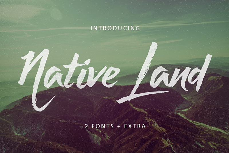 Download Native Land font | dafonttop.com