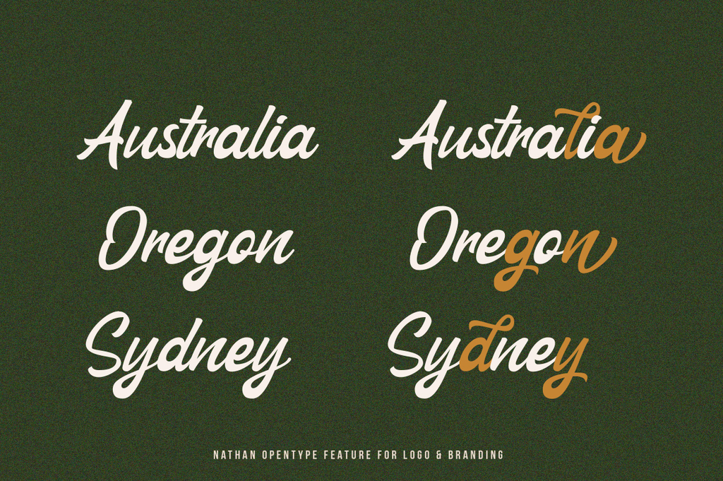 Download Nathan Script font | dafonttop.com