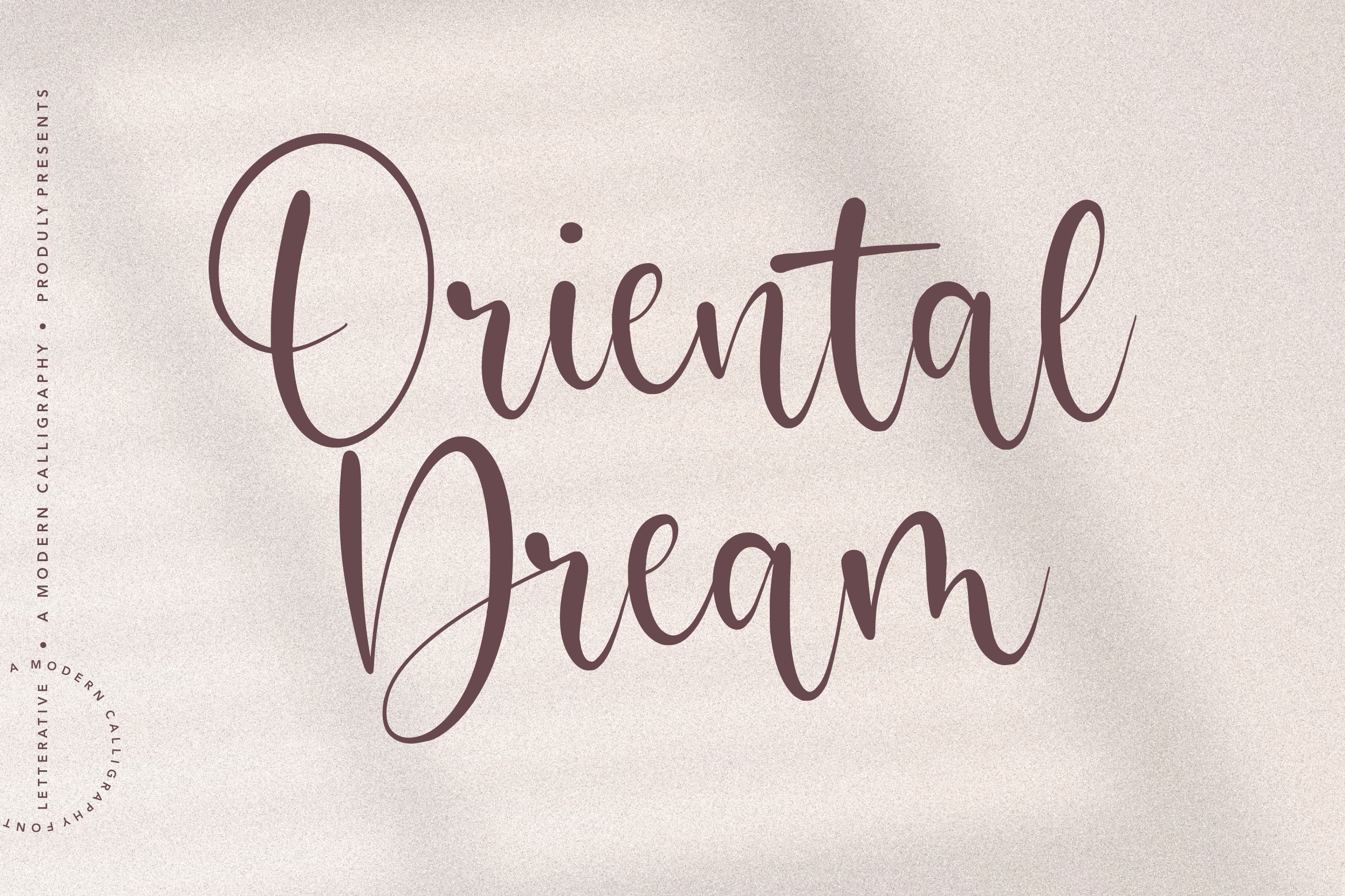 Download Oriental Dream font | dafonttop.com