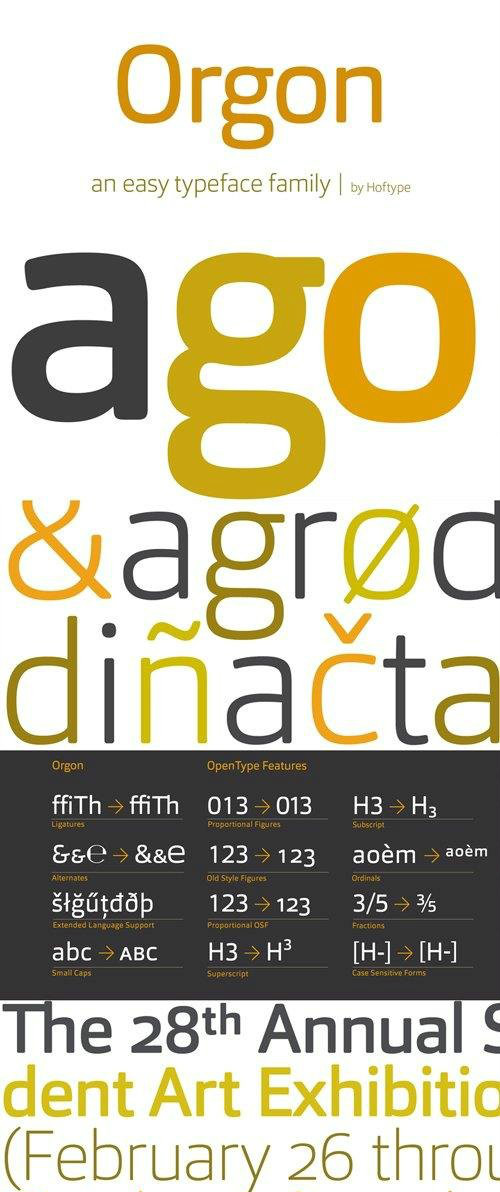 Download Orgon-Black font | dafonttop.com