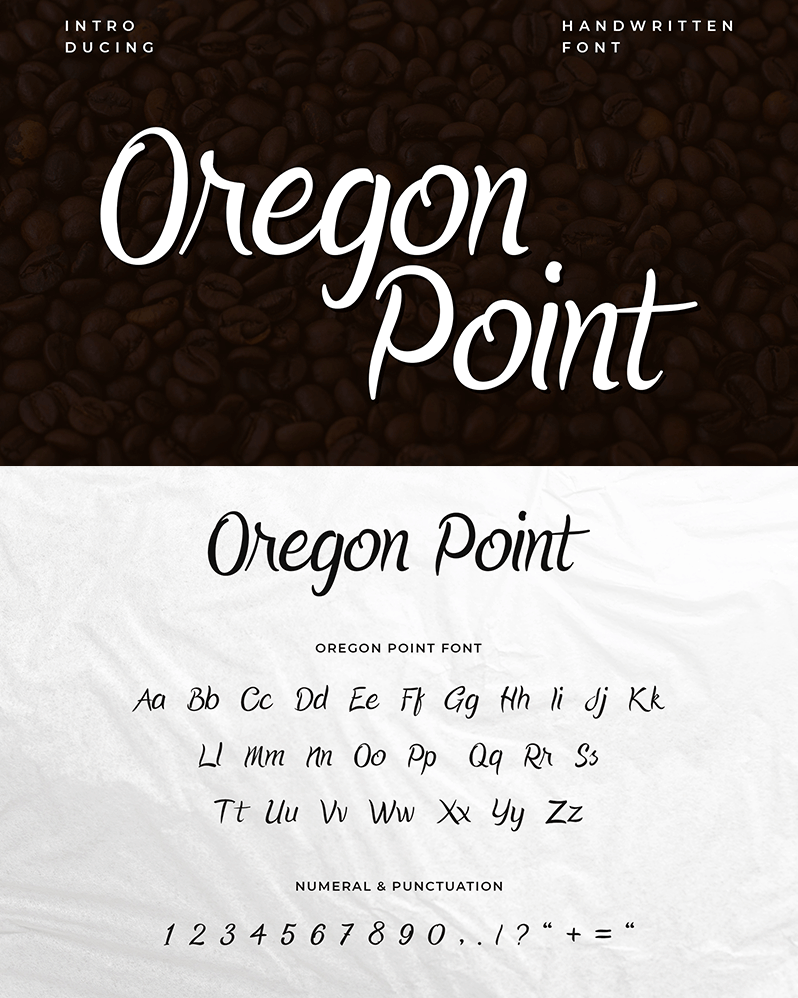 Download Oregon Point font | dafonttop.com