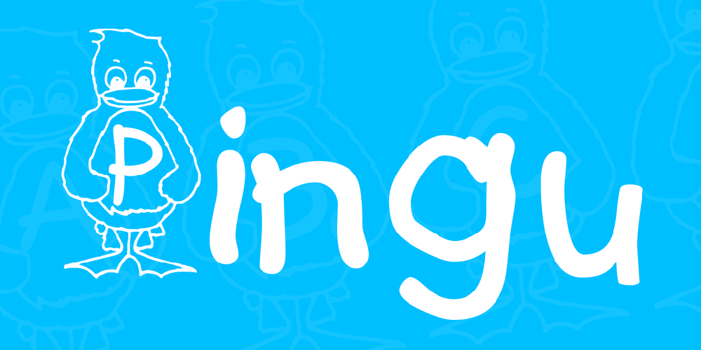 Download Pingu font | dafonttop.com