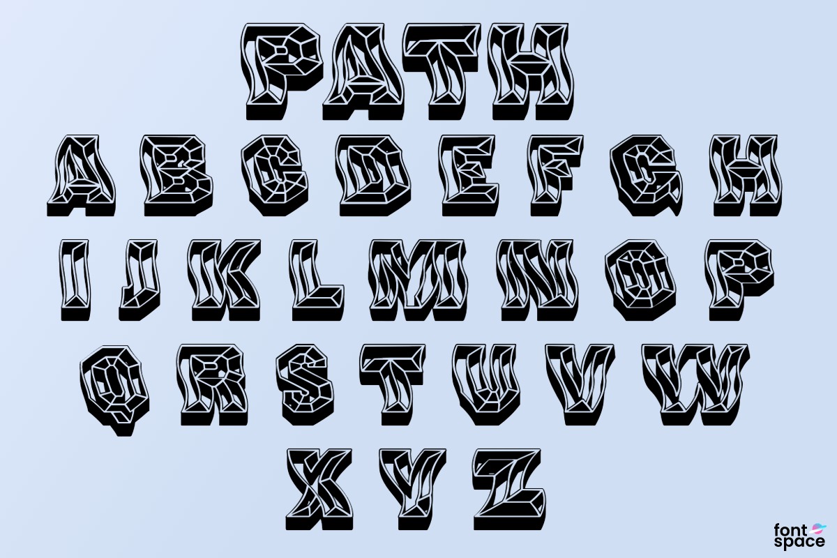 Download Path Font Dafonttop