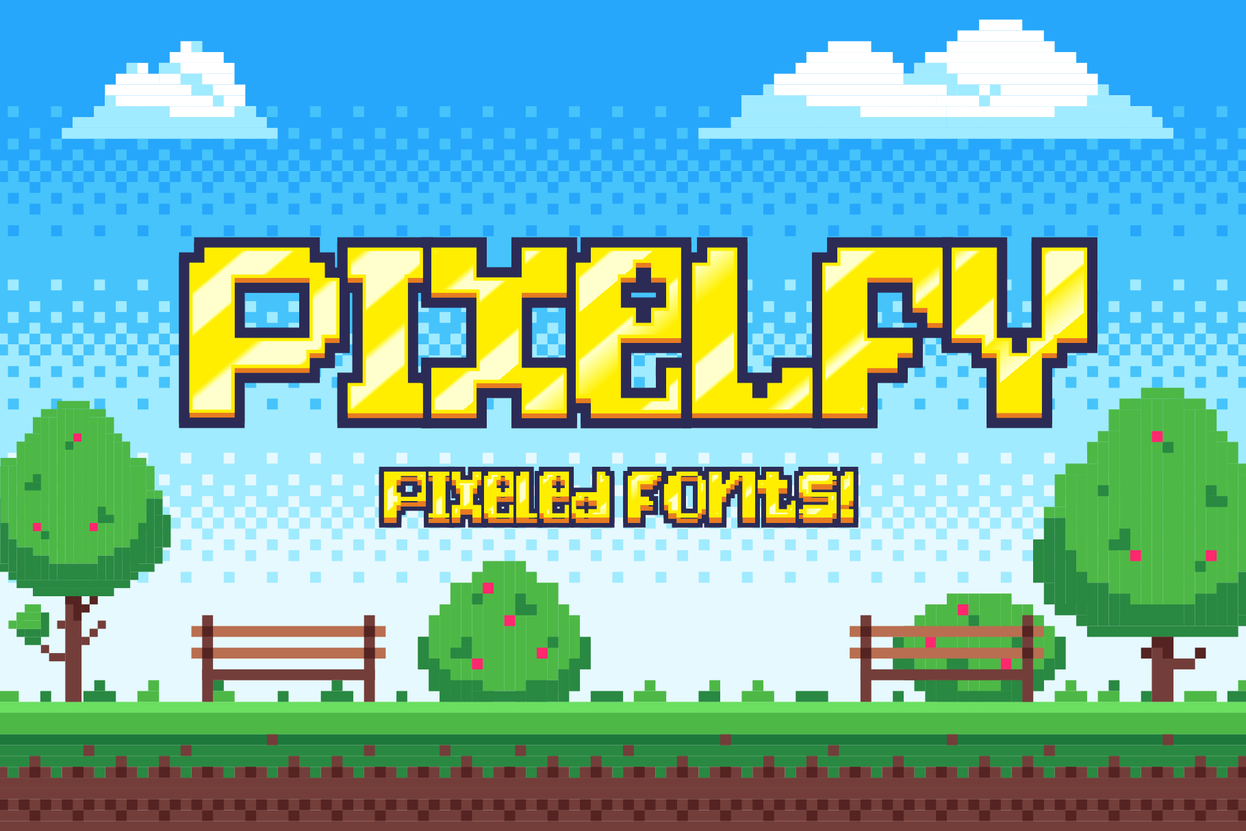 Download Pixelfy font | dafonttop.com