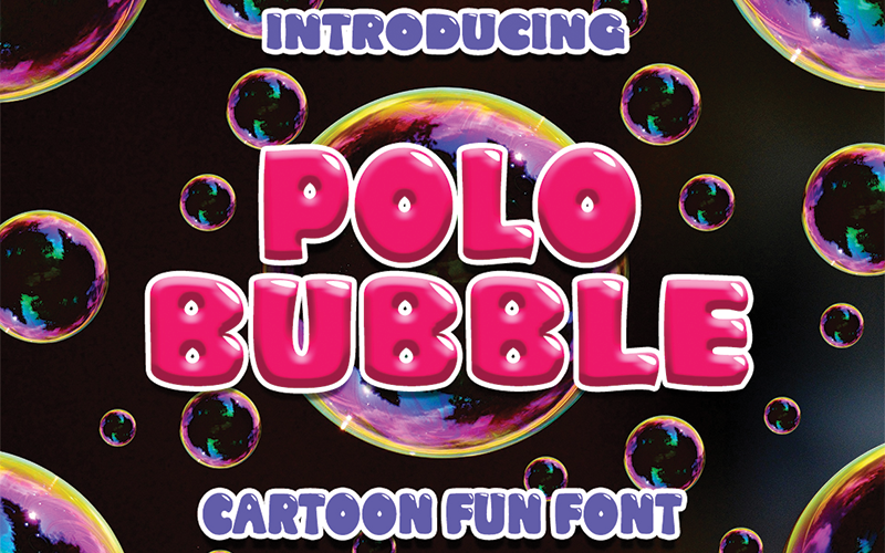 Download Polo Bubble font | dafonttop.com