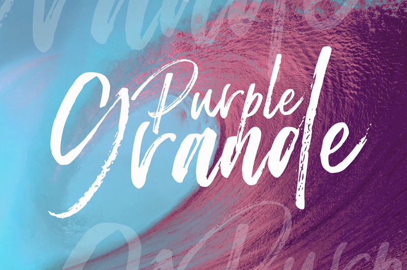 Download Purple Grande font | dafonttop.com