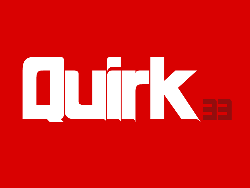 Download Quirk 33 font | dafonttop.com