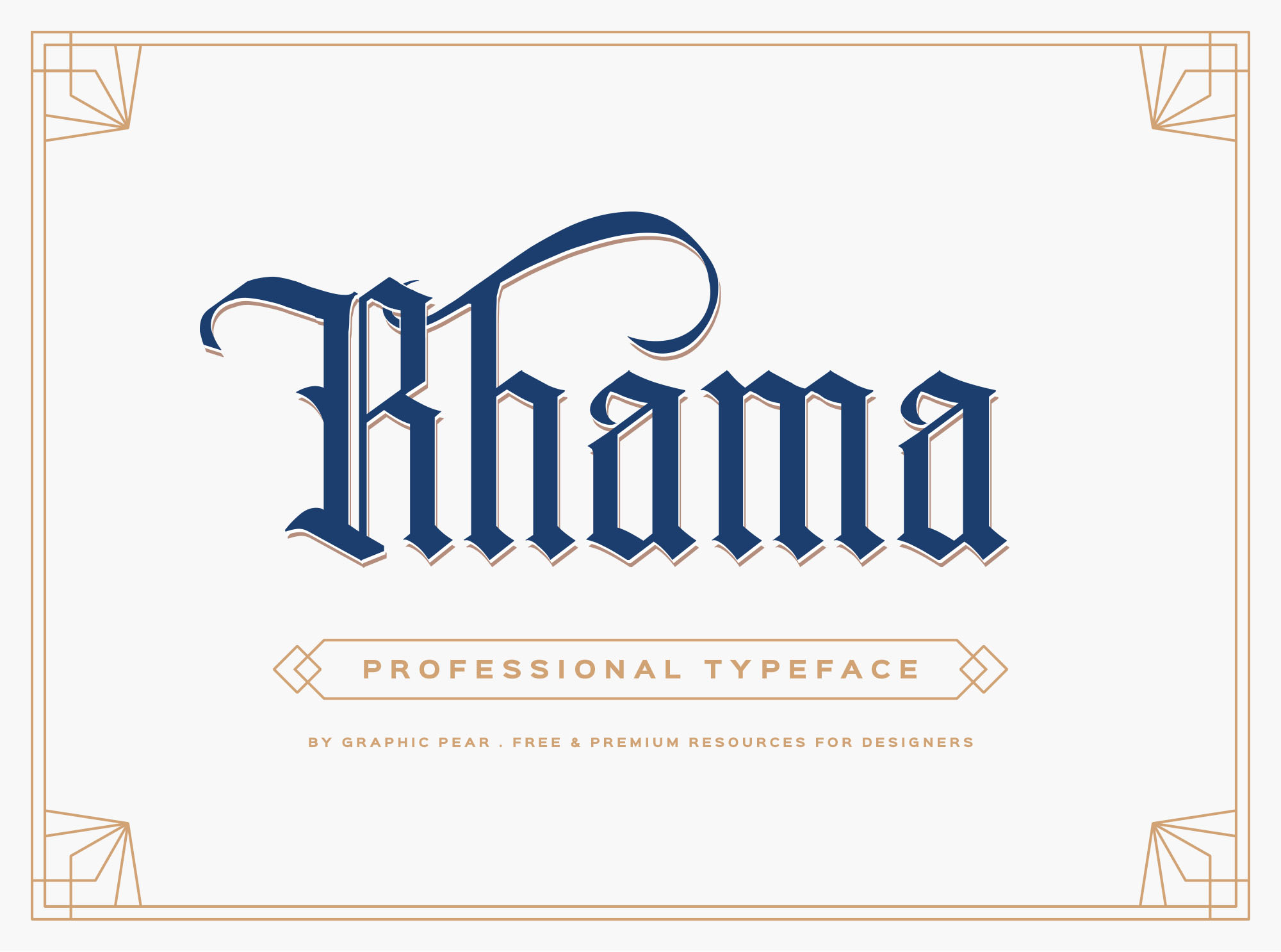 Download Rhama font | dafonttop.com
