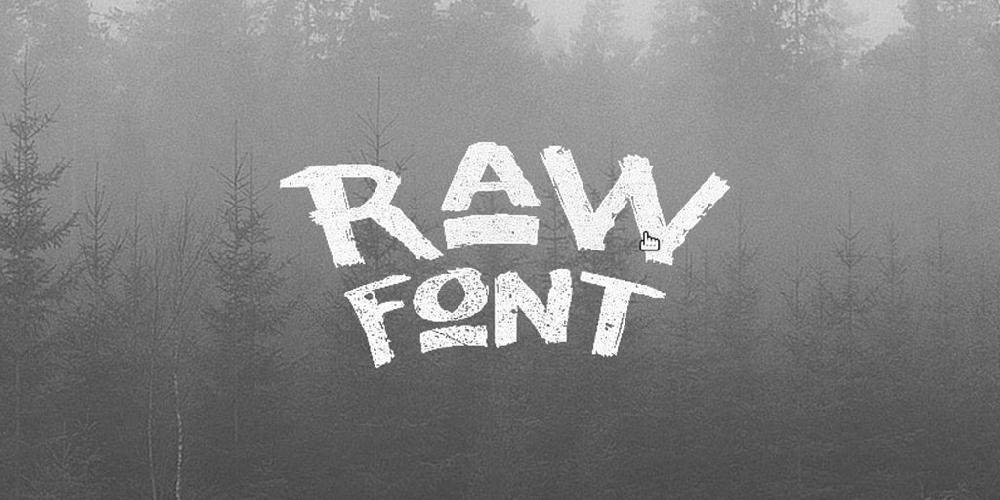 Download Raw font | dafonttop.com