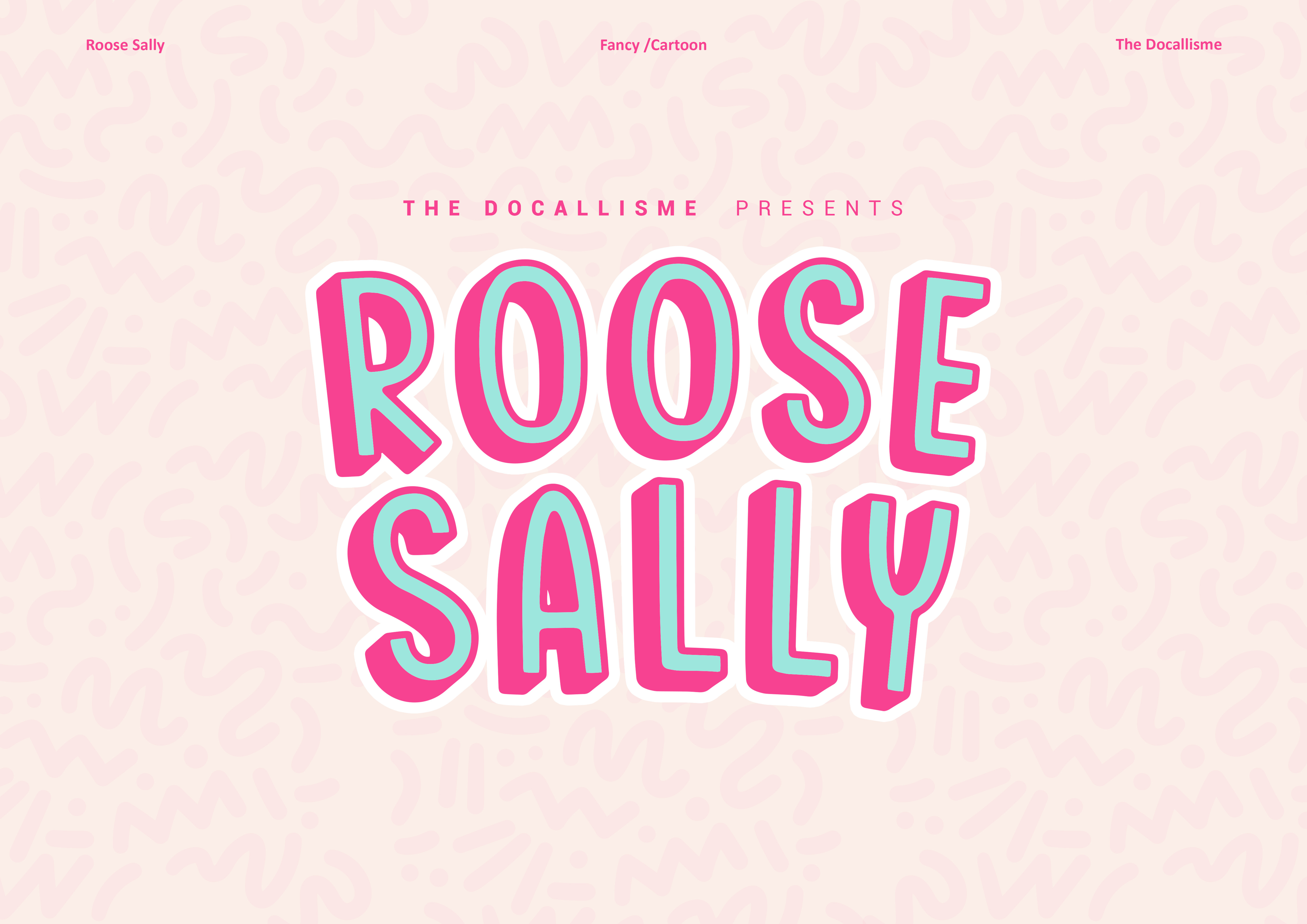 Download Roose Sally font | dafonttop.com
