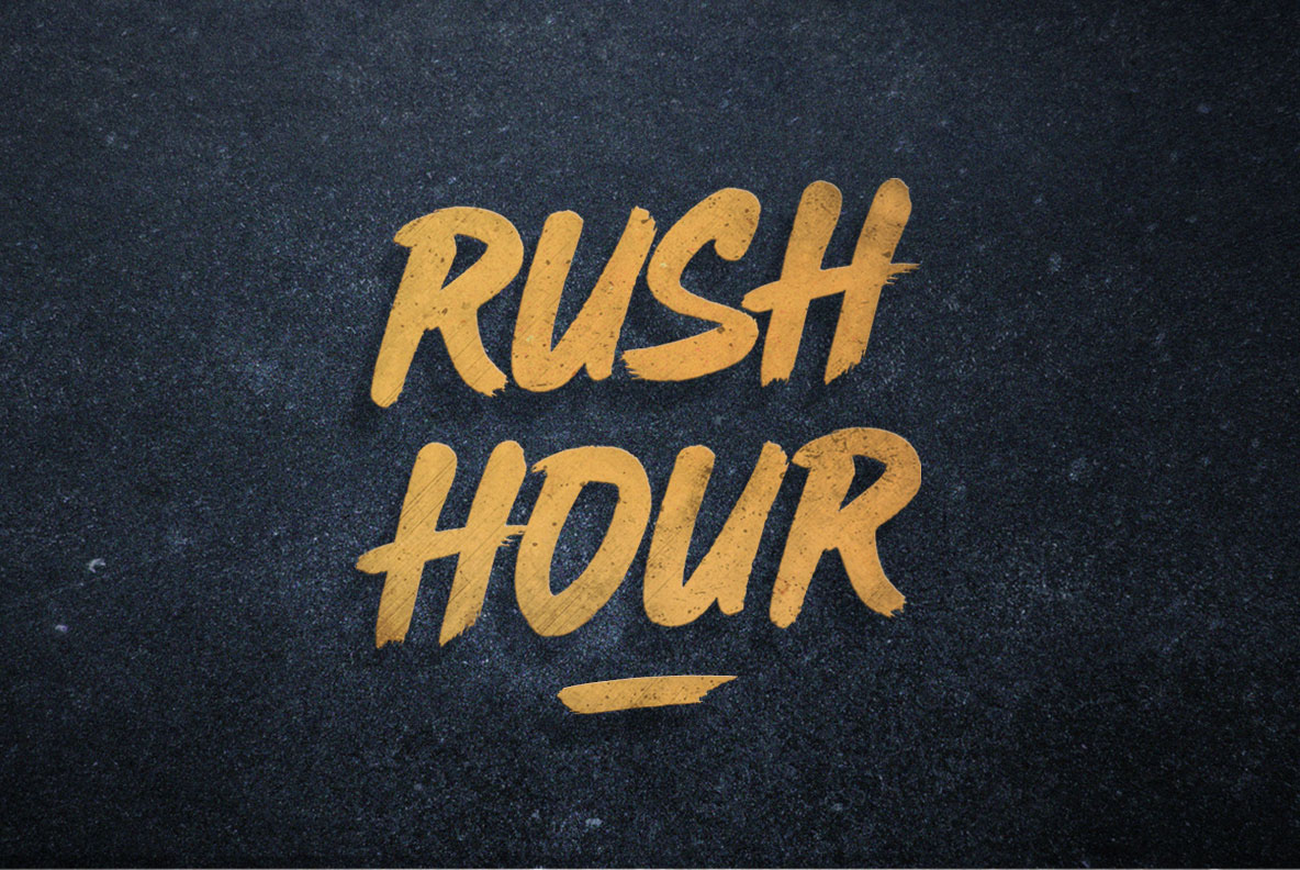 Download Rush Hour font | dafonttop.com