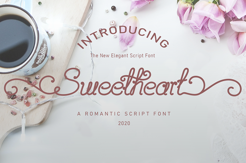 Download Sweetheart font | dafonttop.com