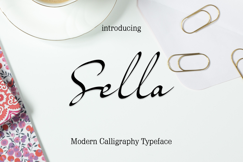 Download Sella font | dafonttop.com