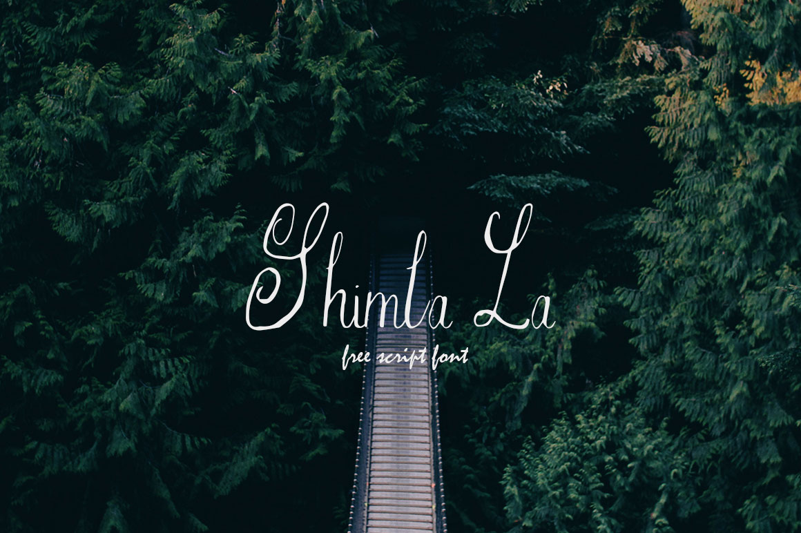 Download Shimla La font | dafonttop.com