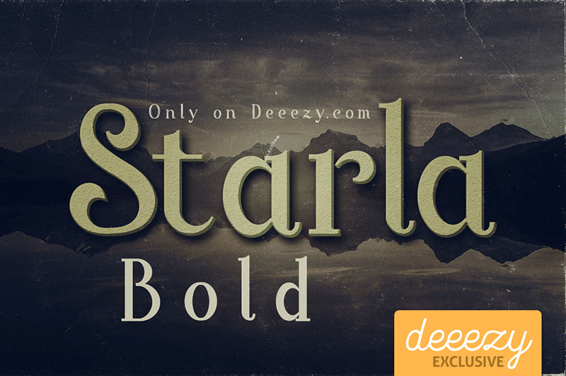 Download Starla Bold font | dafonttop.com