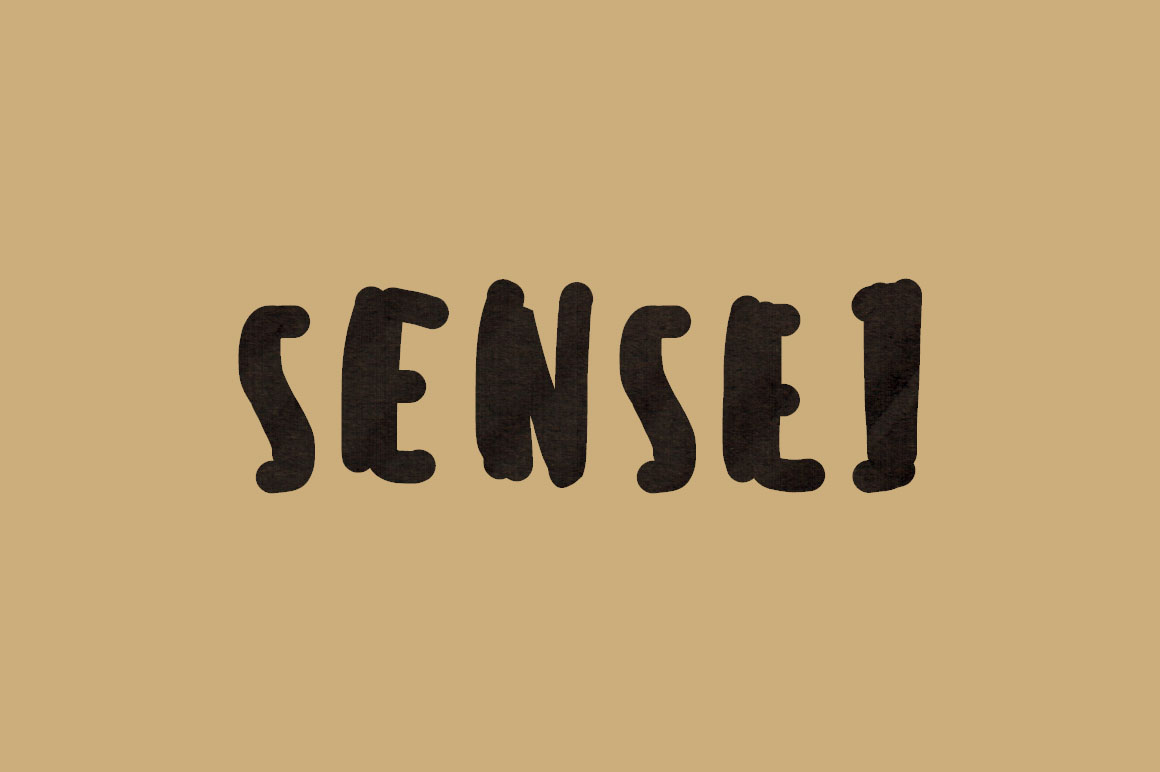 Download Sensei font | dafonttop.com