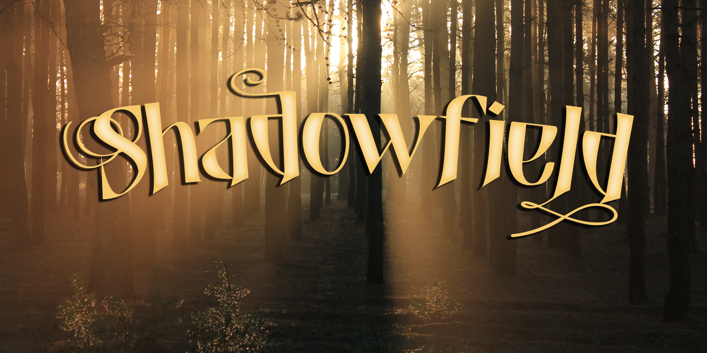 Download Shadowfield DEMO font | dafonttop.com