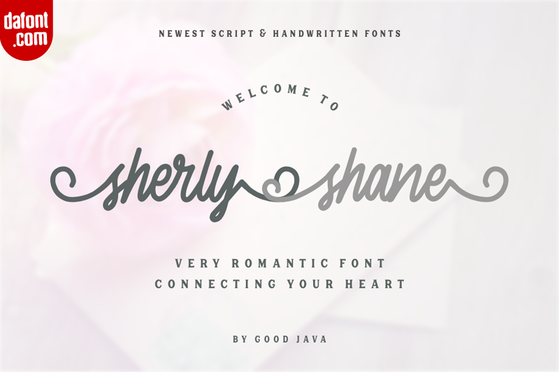 Download Sherly Shane font | dafonttop.com