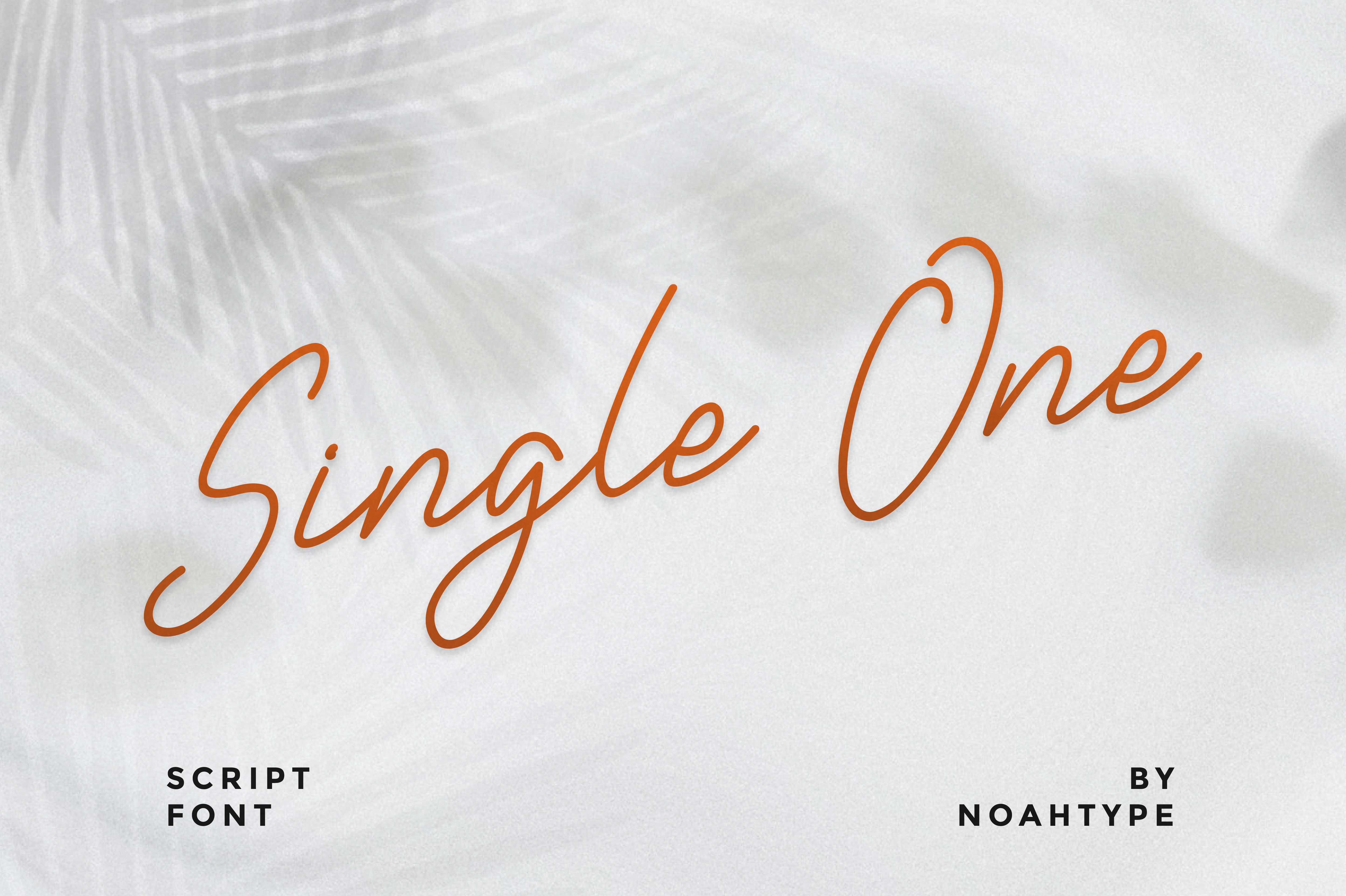 Download Single One Demo font | dafonttop.com
