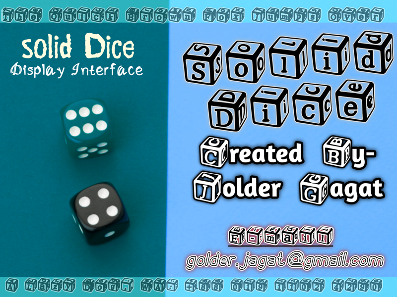 Download Solid Dice font | dafonttop.com