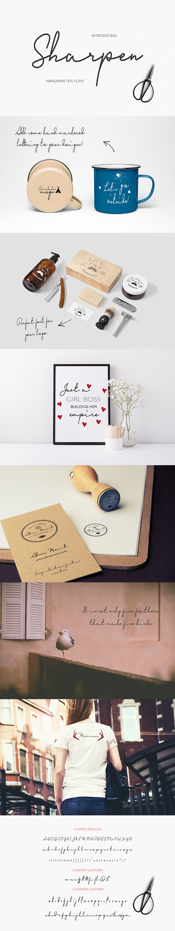 Download Sharpen font | dafonttop.com