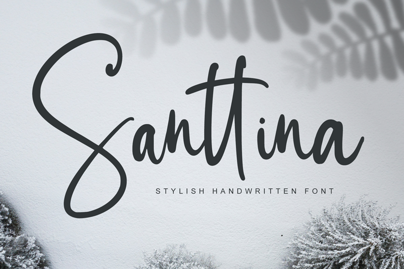 Download Santtina font | dafonttop.com