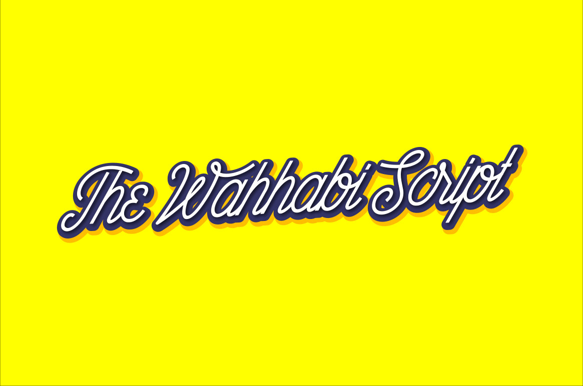 Download The Wahhabi Script font | dafonttop.com